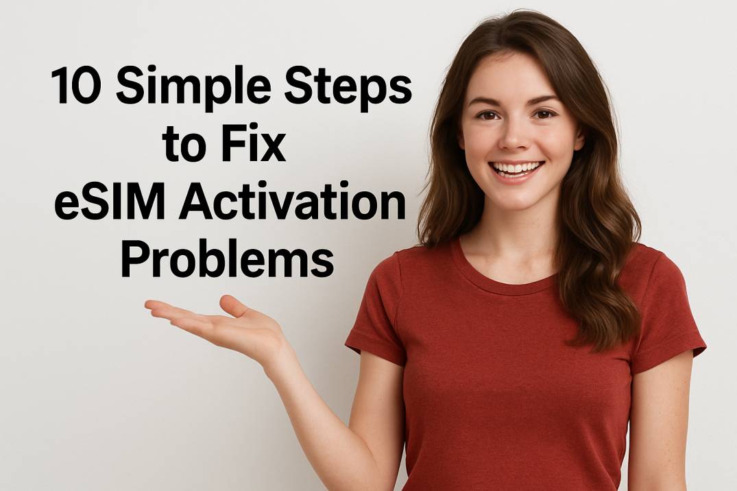 Fix eSIM Activation Problems: 10 Simple Steps for 2025 - Nomado Verse